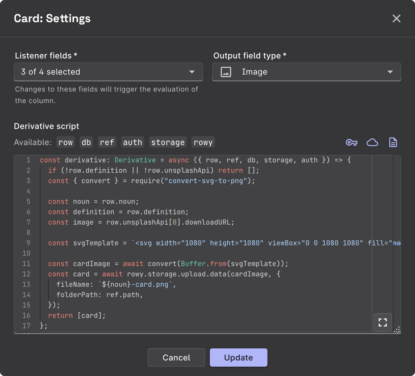 Rowy - Low-code backend on Google Cloud and Firebase